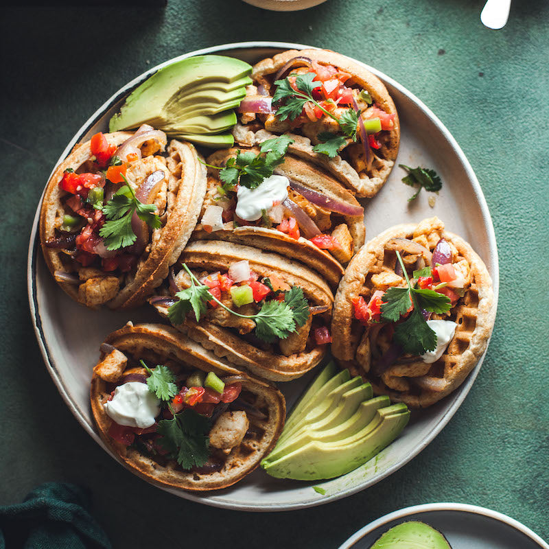 Chicken Waffle Taco