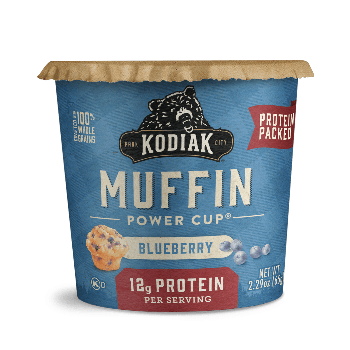 Blueberry Muffin Power Cup – Whole Grain Breakfast | Kodiak®