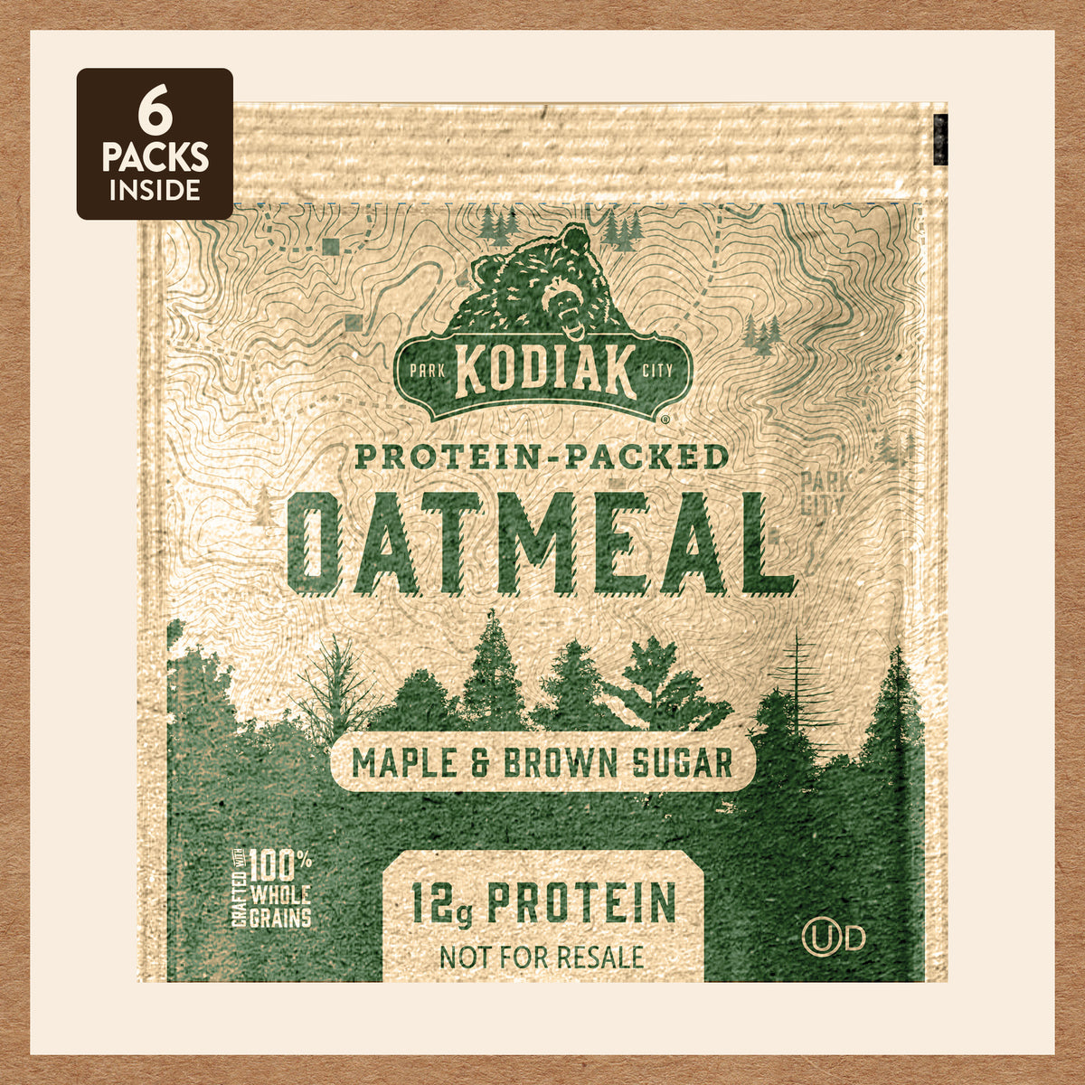 Maple Brown Sugar Oatmeal Packets – Hearty, Quick Breakfast | Kodiak®