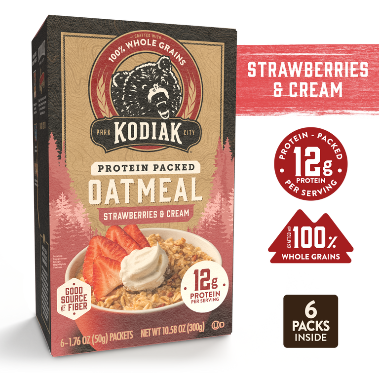 High in Protein Oatmeal | Tasty & Nutritious | Kodiak®