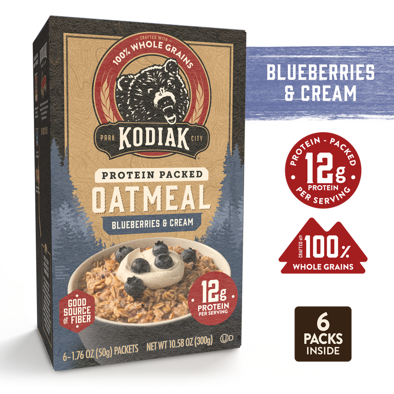 High in Protein Oatmeal | Tasty & Nutritious | Kodiak®