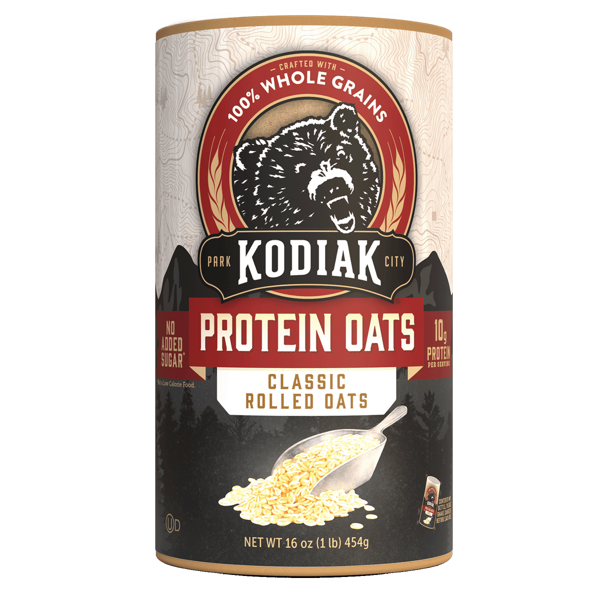 Classic Rolled Oats Canister – 100% Whole Grain Oats | Kodiak®
