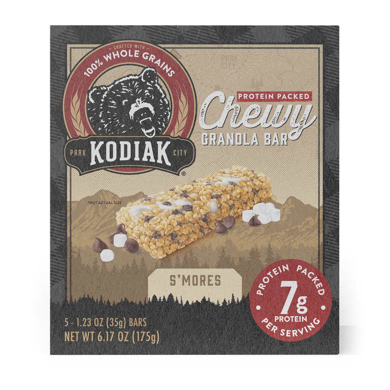 S’mores Chewy Granola Bars – Better-For-You Snack | Kodiak®