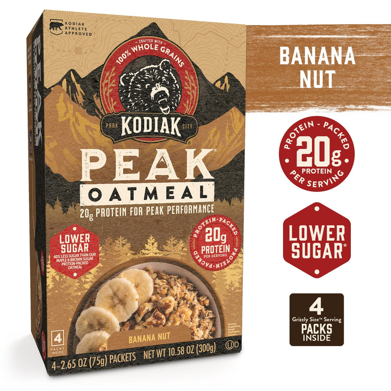 Kodiak Peak Oatmeal – Protein-Packed, Whole Grain Fuel | Kodiak®