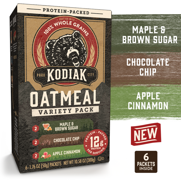 Oatmeal Packet Variety Pack – Kodiak