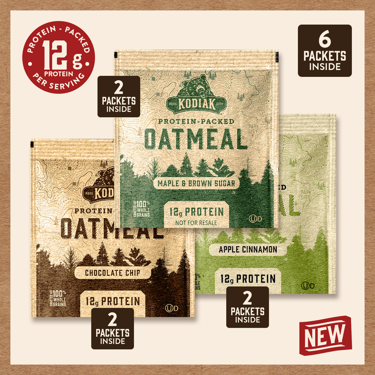 Oatmeal Packet Variety Pack – Kodiak