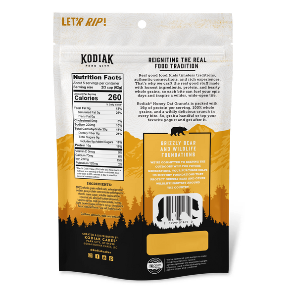 Granola | Honey Oat | Kodiak®