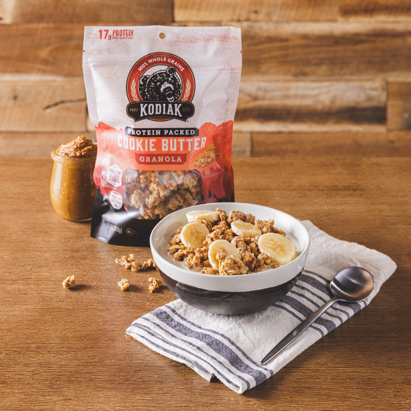 Cookie Butter Granola – Crunchy Whole Grain Snack | Kodiak®