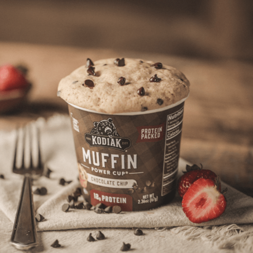 Chocolate Chip Muffin Power Cup – On-the-Go Fuel | Kodiak®
